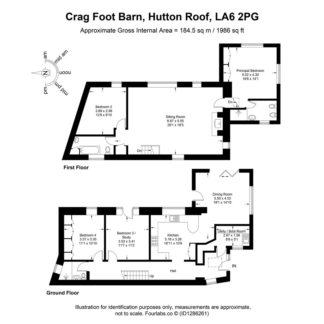 Crag Foot Barn, Hutton Roof - Davis & Bowring